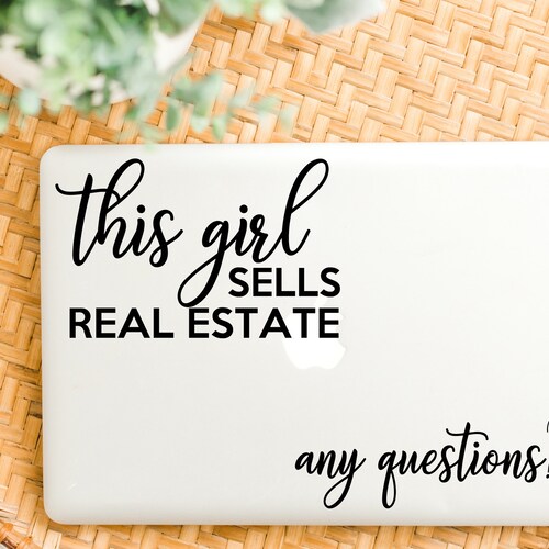 Realtor Life Decal // Real Estate Decal // Realtor Car Decal | Etsy