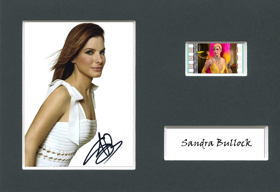 A Very Rare Sandra Bullock Actor Amazing Original Rare & Genuine Film ...