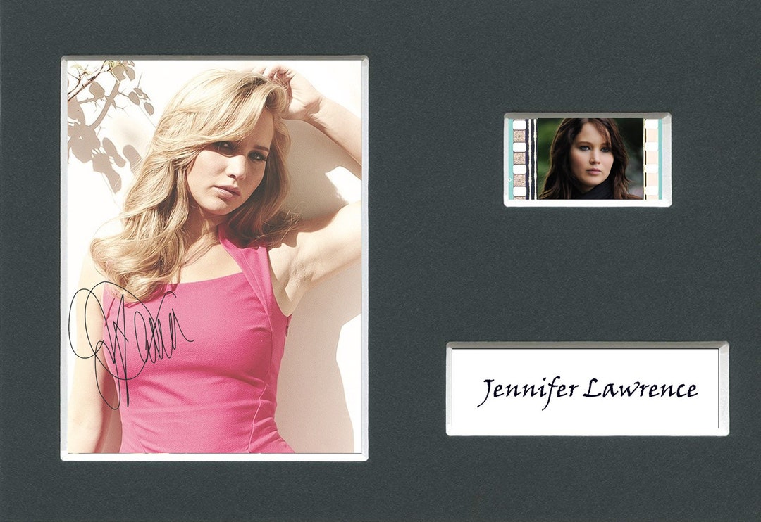 A Very Rare Jennifer Lawrence Actor Amazing Original Rare & Genuine ...
