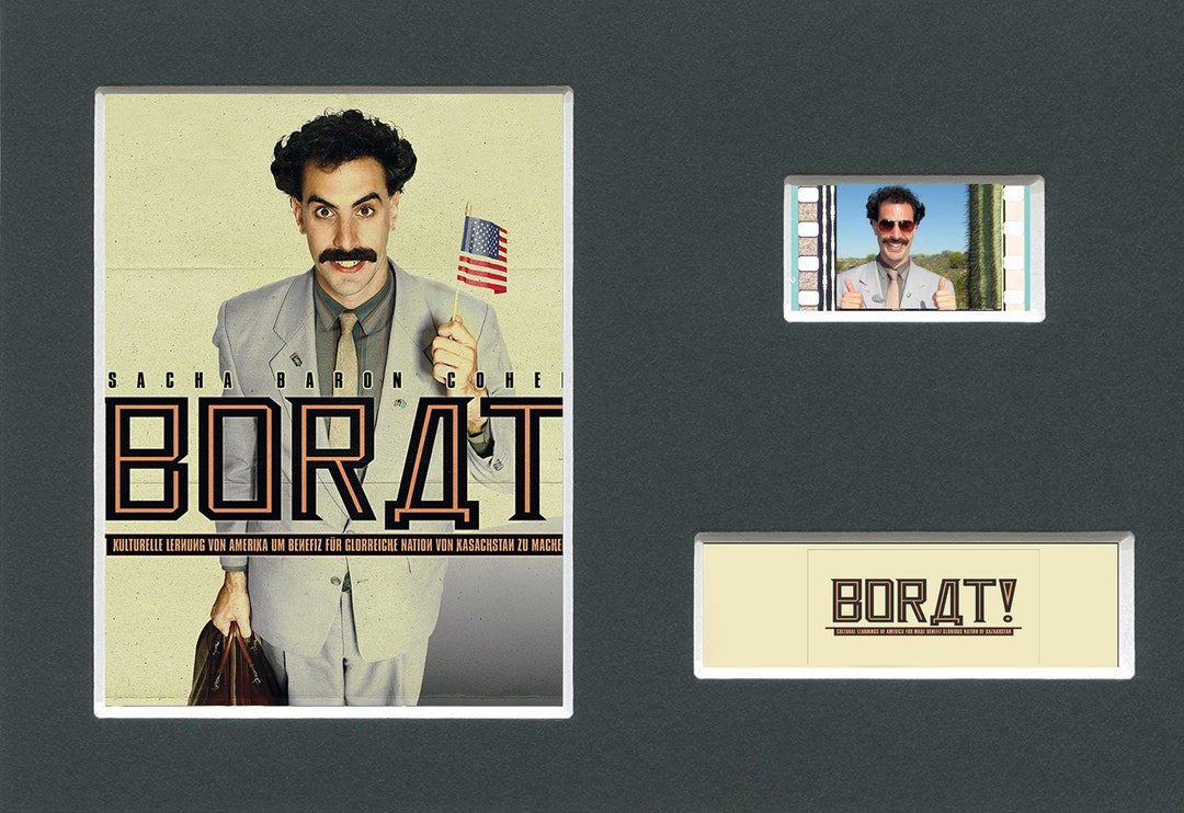 Borat Original Rare & Genuine Film Cell Display From the Movie Mounted ...