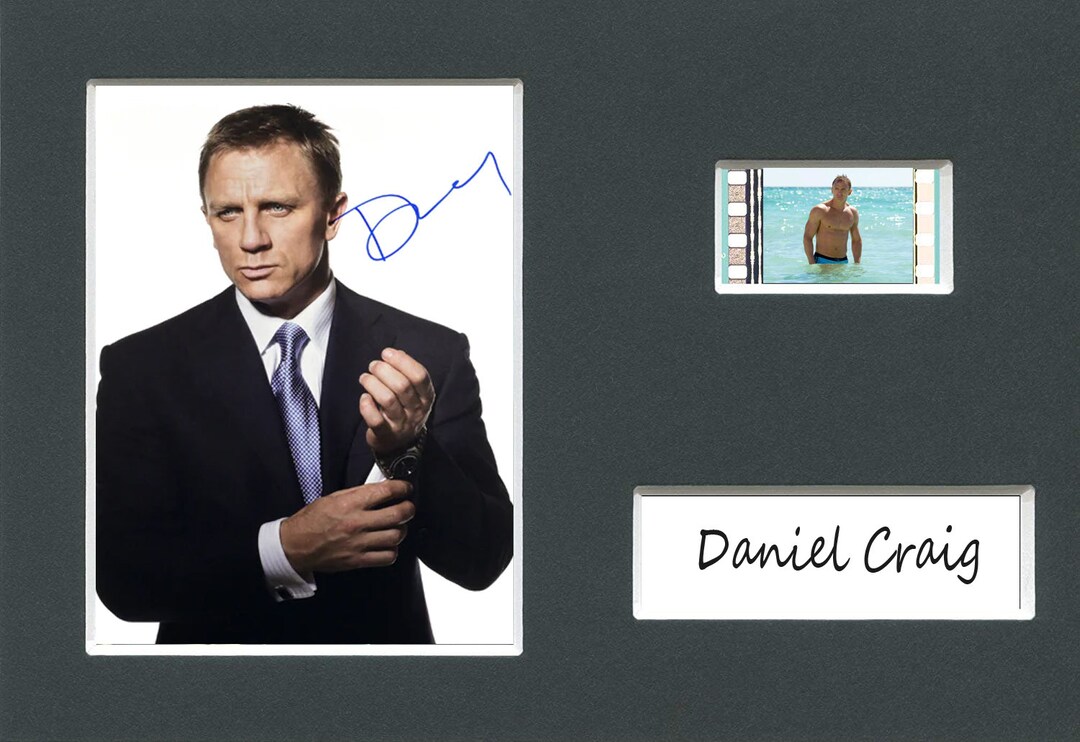Very Rare Daniel Craig Original Rare & Genuine Film Cell From the Movie ...