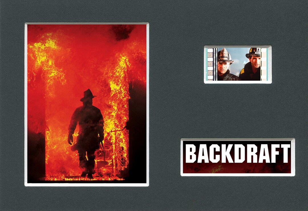 Backdraft original selten & echte Filmzelle aus dem Film montiert ...