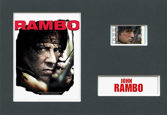 John Rambo 4 Sylvester Stallone Original Rare & Genuine Film - Etsy