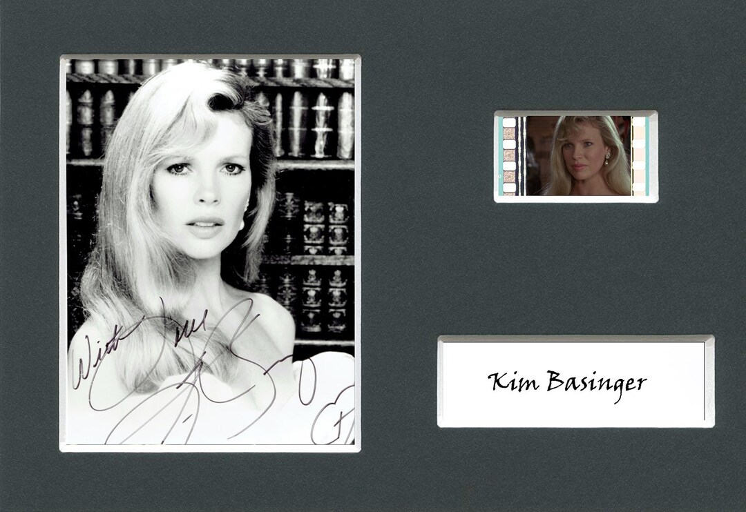A Very Rare Kim Basinger Actor Amazing Original Rare & Genuine Film ...