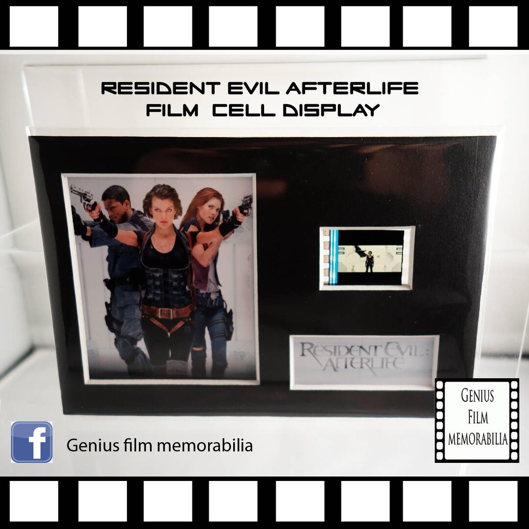 A Resident Evil Afterlife Original Rare & Genuine Film Cell Display ...