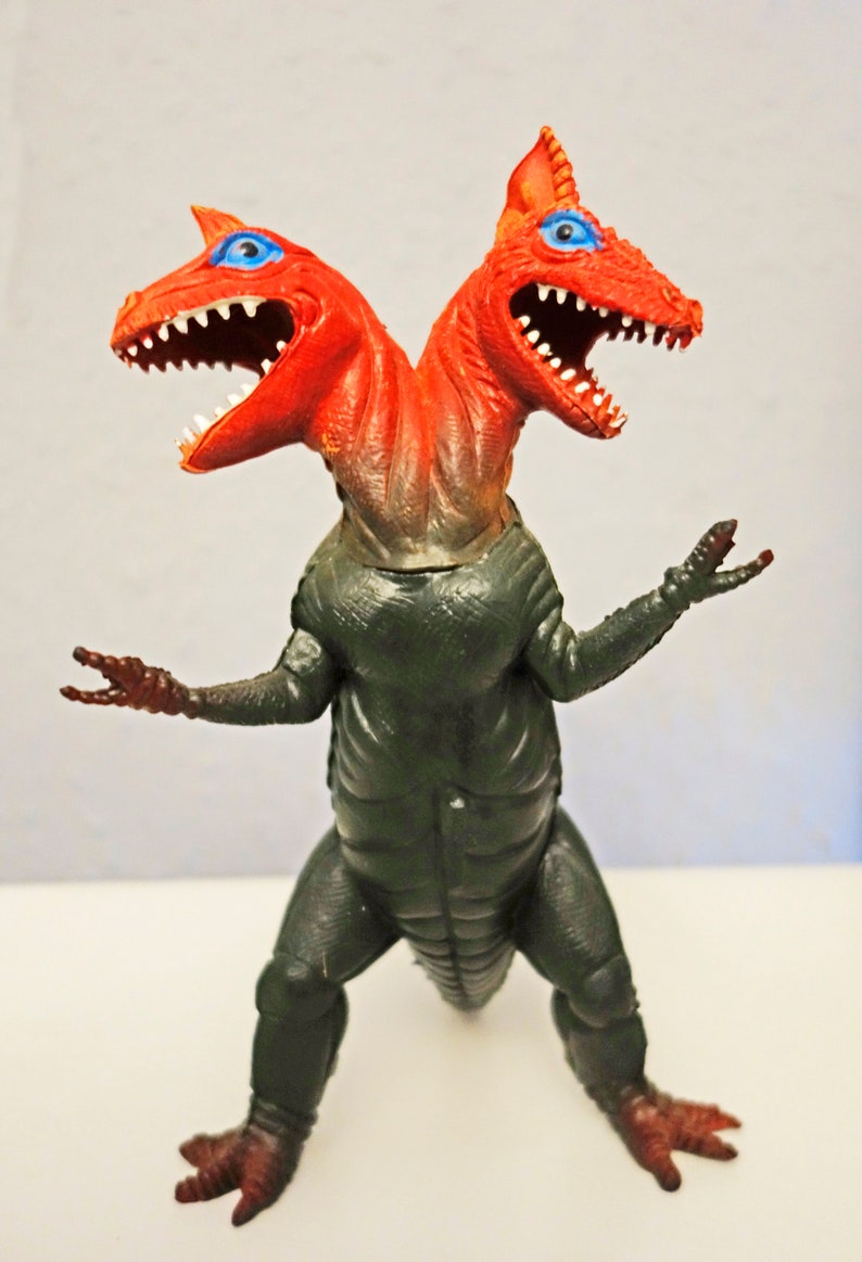 Vintage and Rare Large Two Headed Tyrannosaurus Dinosaur - Etsy