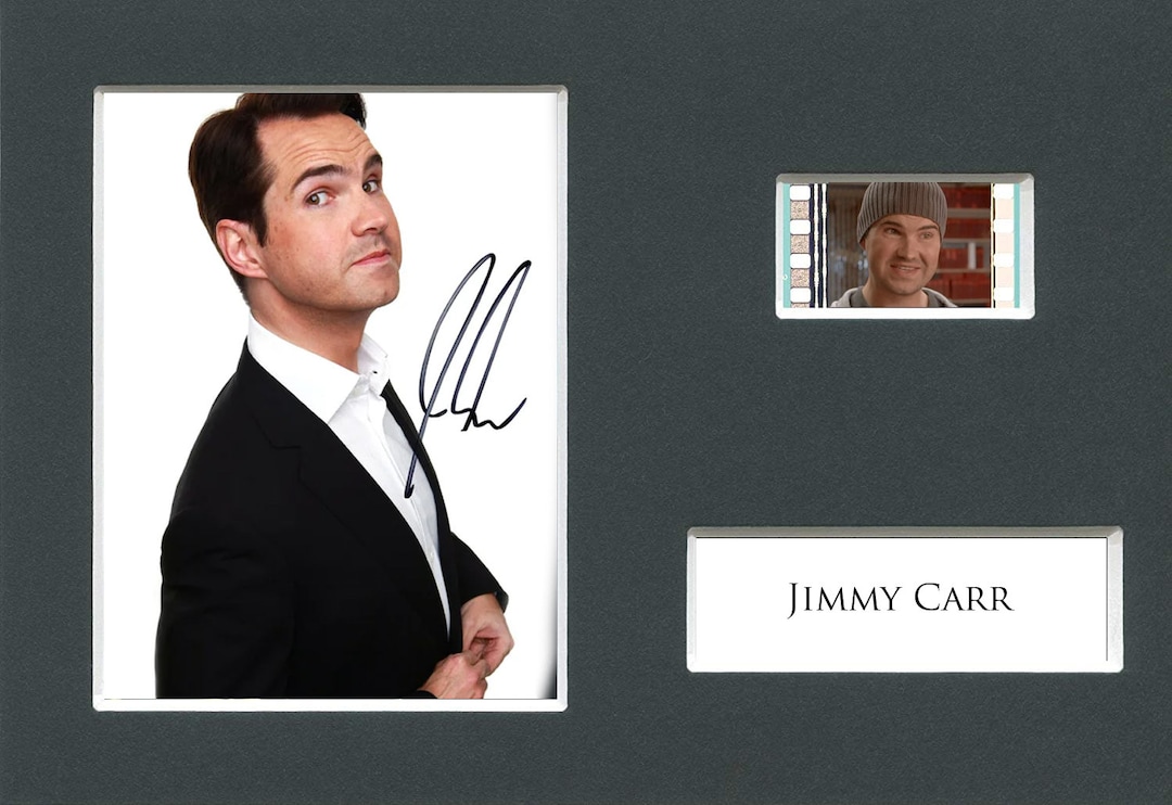 A Very Rare Jimmy Carr English Comedian Amazing Original Rare & Genuine ...