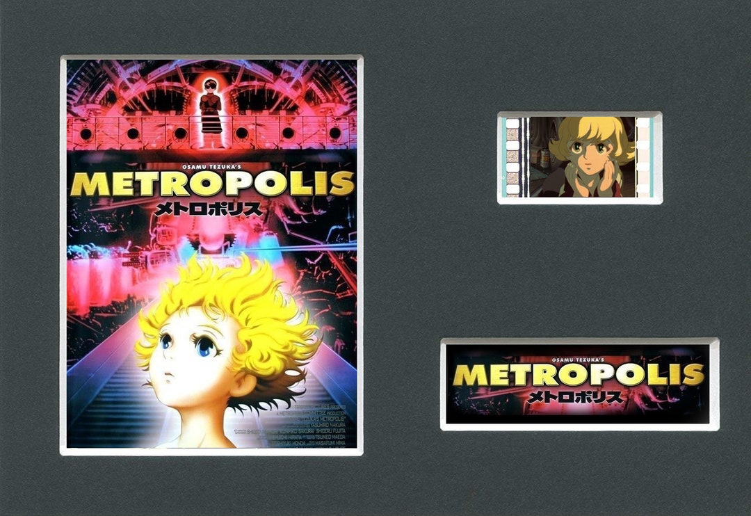 A RARE Vintage Metropolis Anime Movie Original Rare & Genuine Film Cell ...