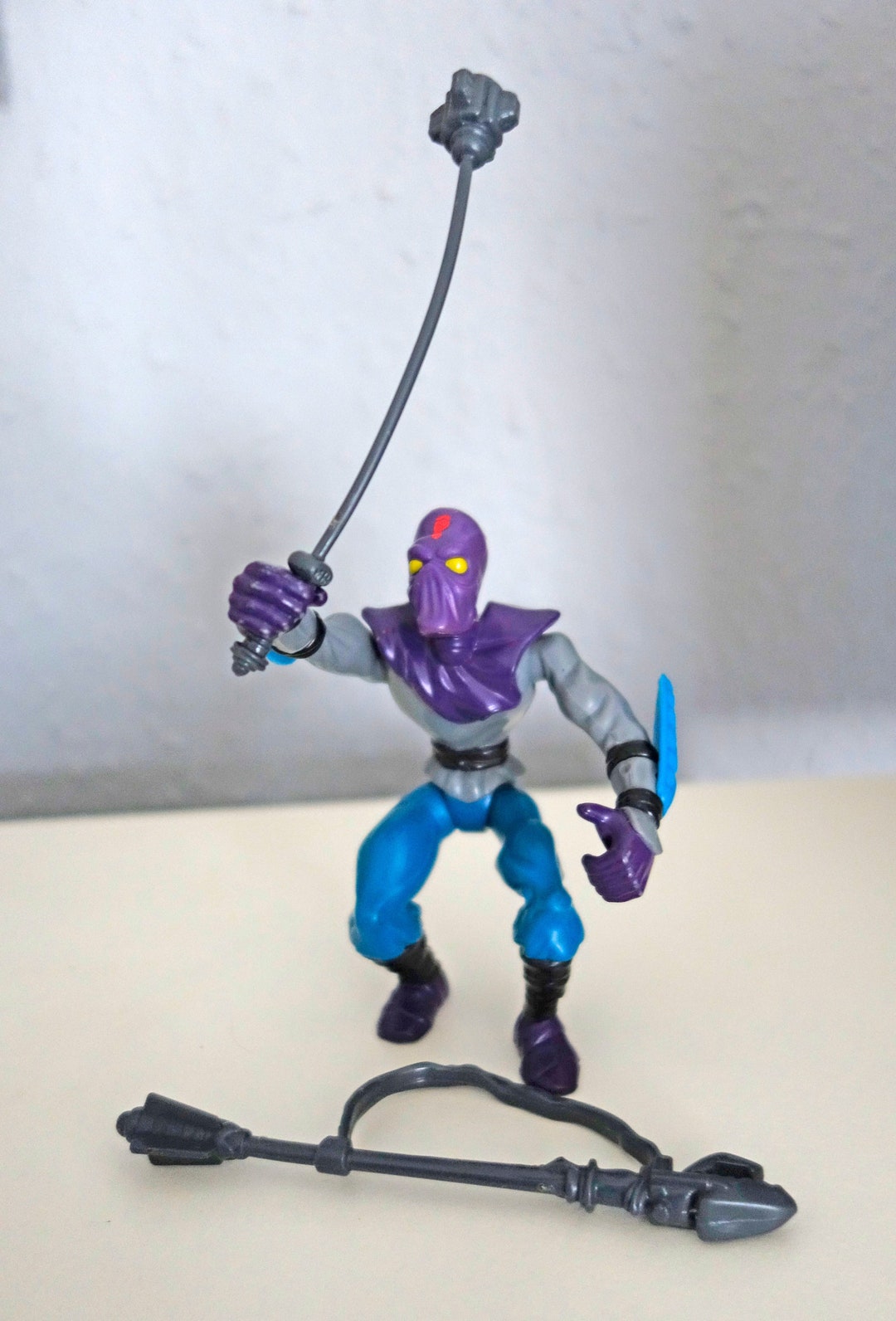 A Vintage 1988 Foot Clan Footsoldier 99% Complete Accessories Action ...