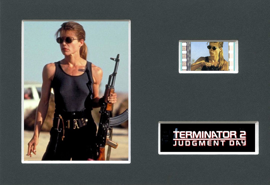 Terminator 2 Sarah Connor, Linda Hamilton, Original Rare & Genuine Film ...