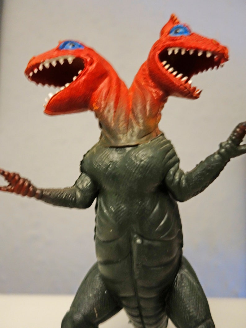 Vintage and Rare Large Two Headed Tyrannosaurus Dinosaur - Etsy