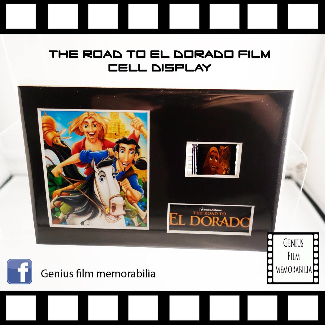 The Road to El Dorado Mounted Rare Film Cell Display - Etsy