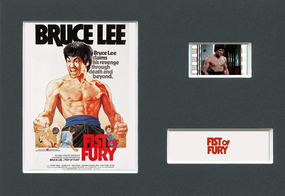 Very Rare Bruce Lee Fist of Fury Original Rare & Genuine Film Cell From ...