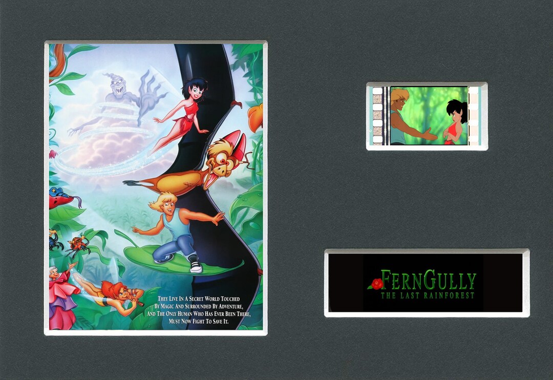 Ferngully the Last Rainforest Original Rare & Genuine Film Cell Display ...