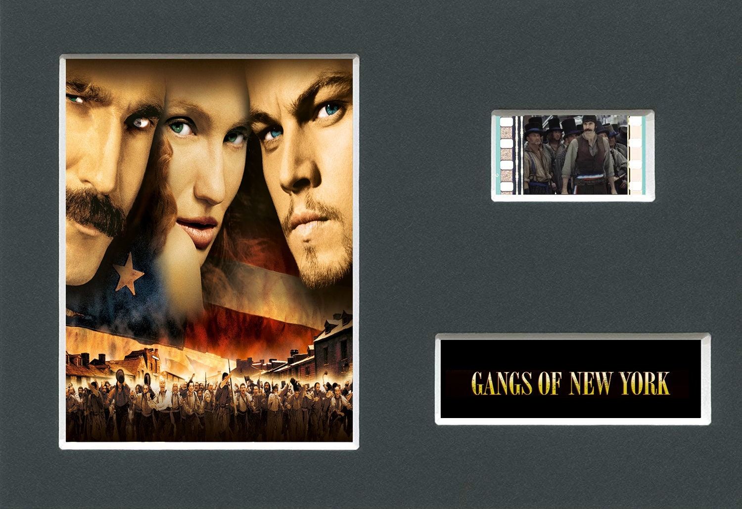 A Gangs of New York original rare & genuine film cell display | Etsy