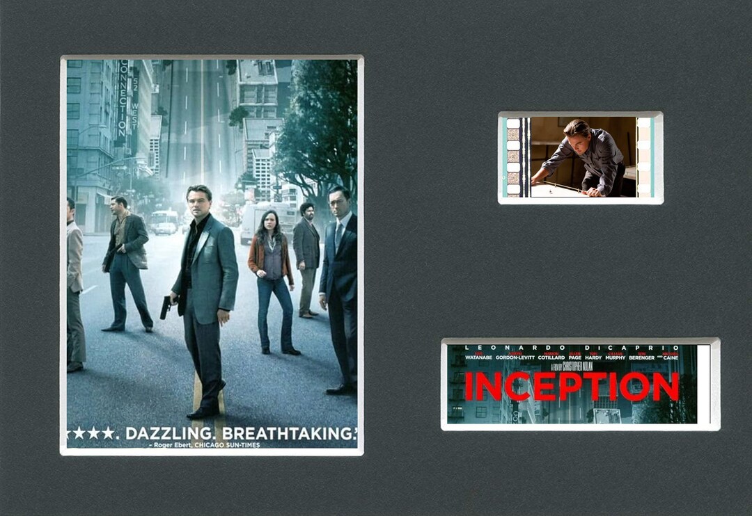 Inception Movie Leonardo Dicaprio Original Rare & Genuine Film Cell ...
