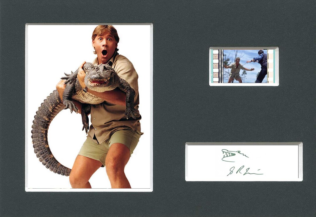 A Very Rare Steve Irwin Crocodile Hunter Amazing Original Rare ...