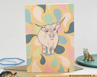 Heilan Coo Drawing - Etsy