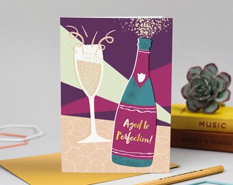 Personalised Prosecco Card - Etsy