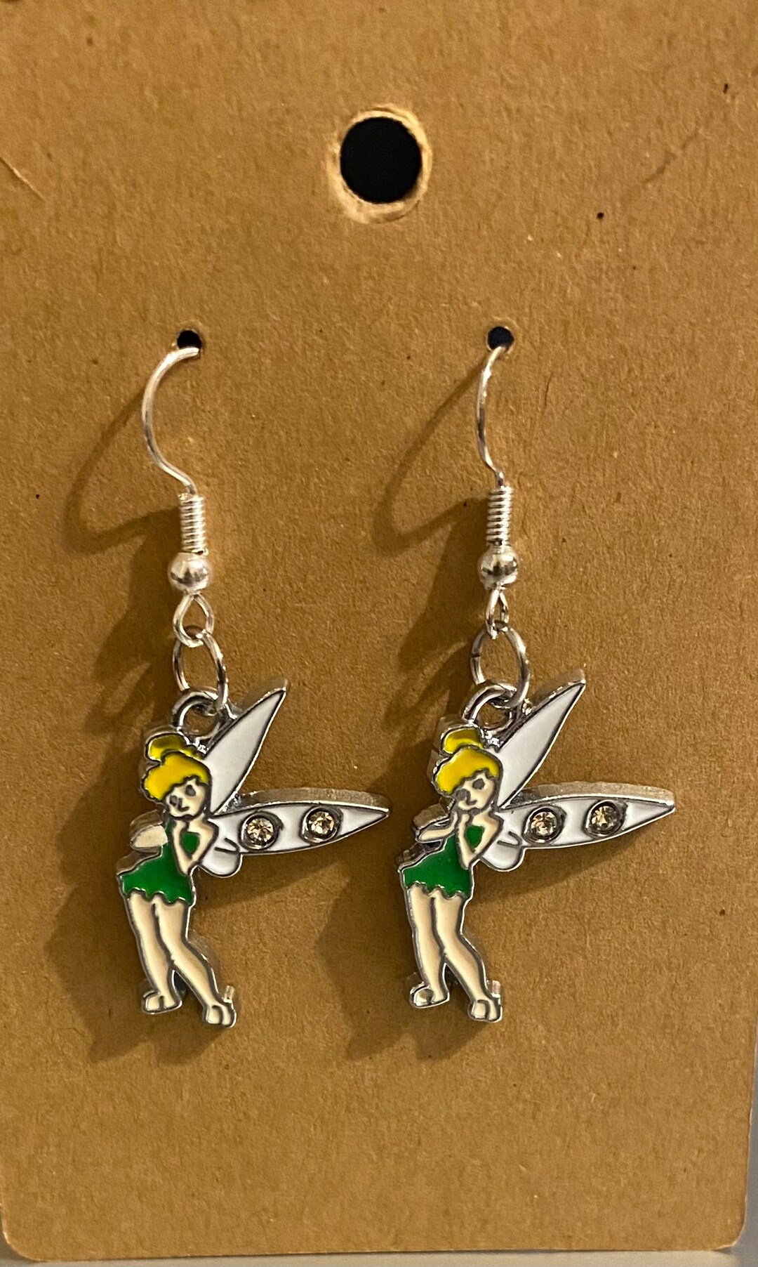 Tinker Bell Earrings - Etsy