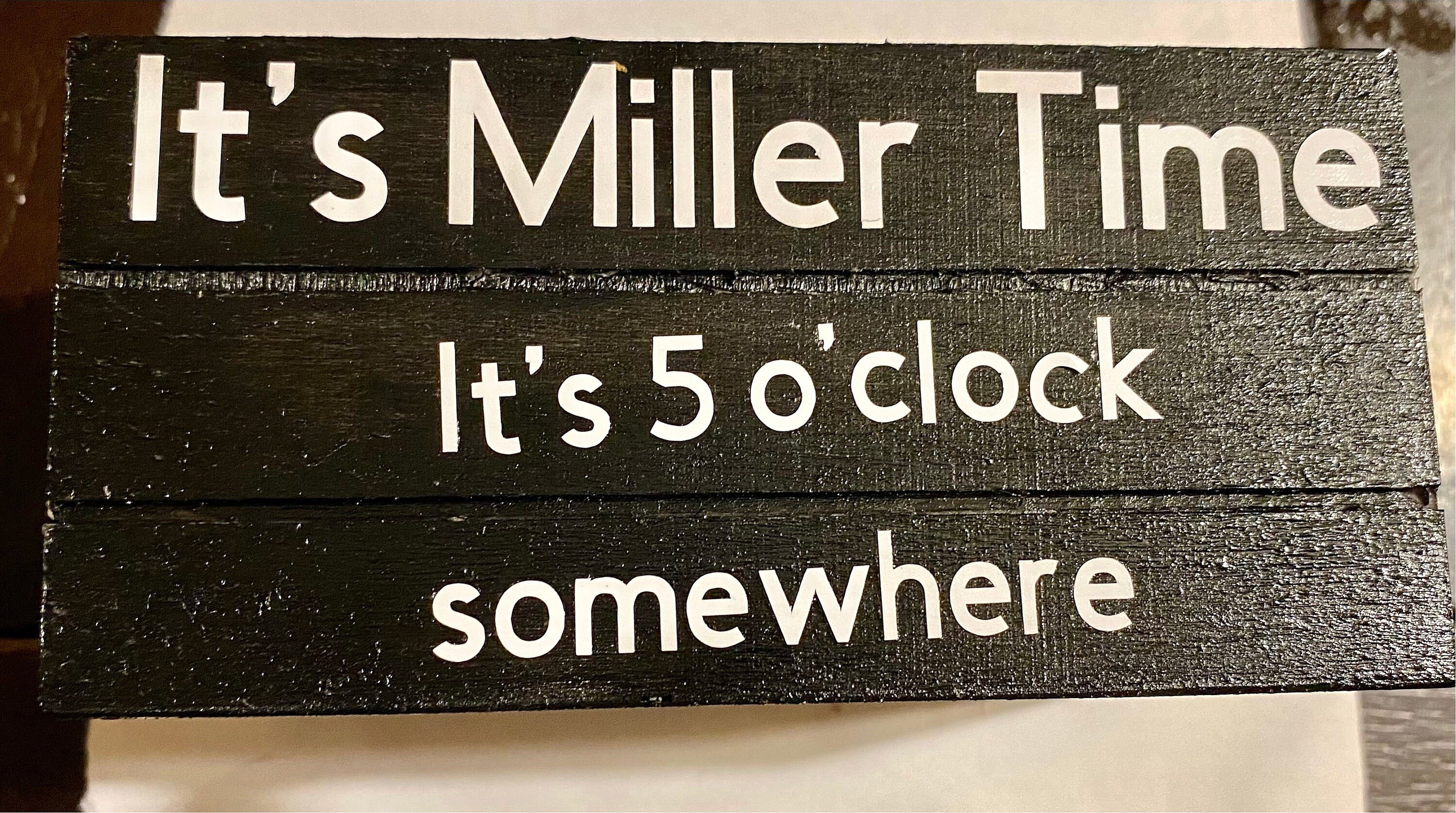 Coasters. Miller Time. Wooden - Etsy