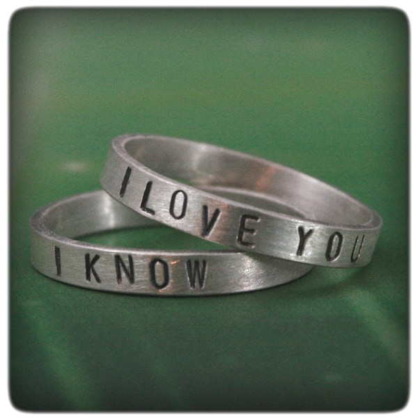 I Love You Ring - Etsy