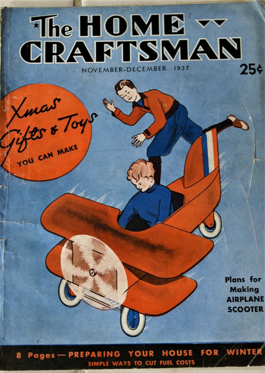 1937 the Home /craftsman Magazine / Including Plans for Airplane ...