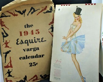 Esquire Calendar - Etsy
