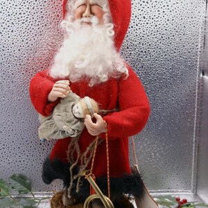 Passion for Santa's /folk Art Santa / Signed / Dorthea Fitzgearld ...