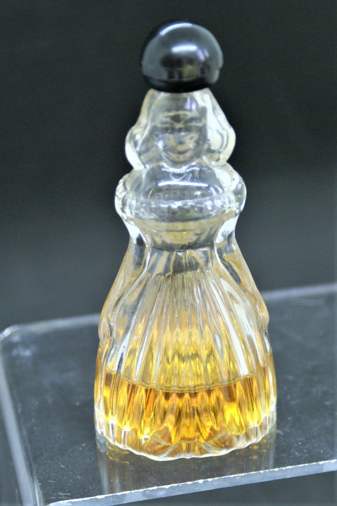 Vintage Woman's Figural Perfume Bottle W/ Perfume - Etsy