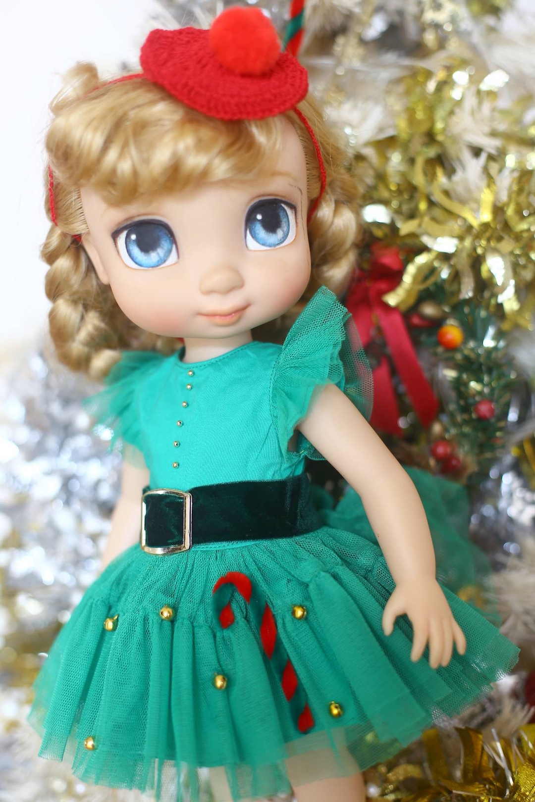 Chrismas Outfit for Disney Animator Doll 16 - Etsy