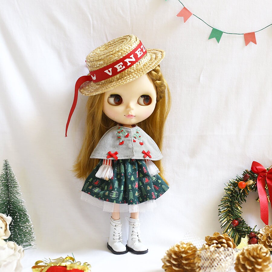 Welcome Christmas Set . / Doll Clothes for Neo Blythe | Etsy