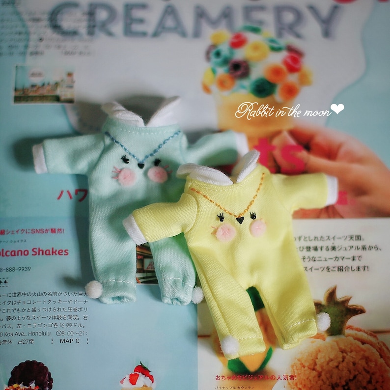 Doll Clothes For Obitsu 11 Cm Etsy