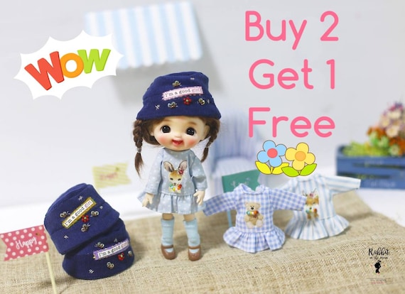 Obitsu11 Clothes Ob11 / 12 Bjd Dolls Clothes. but 2 Get 1 - Etsy