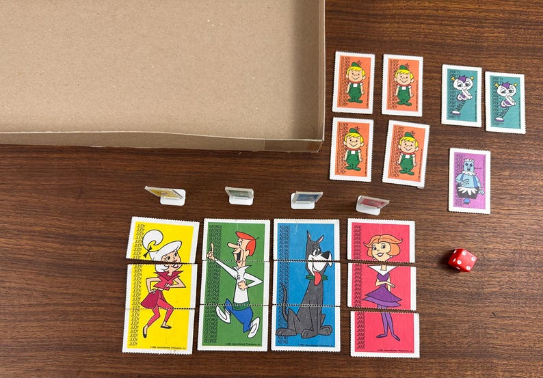 Vintage 1985 Jetsons Board Game by Milton Bradley - Complete - Etsy