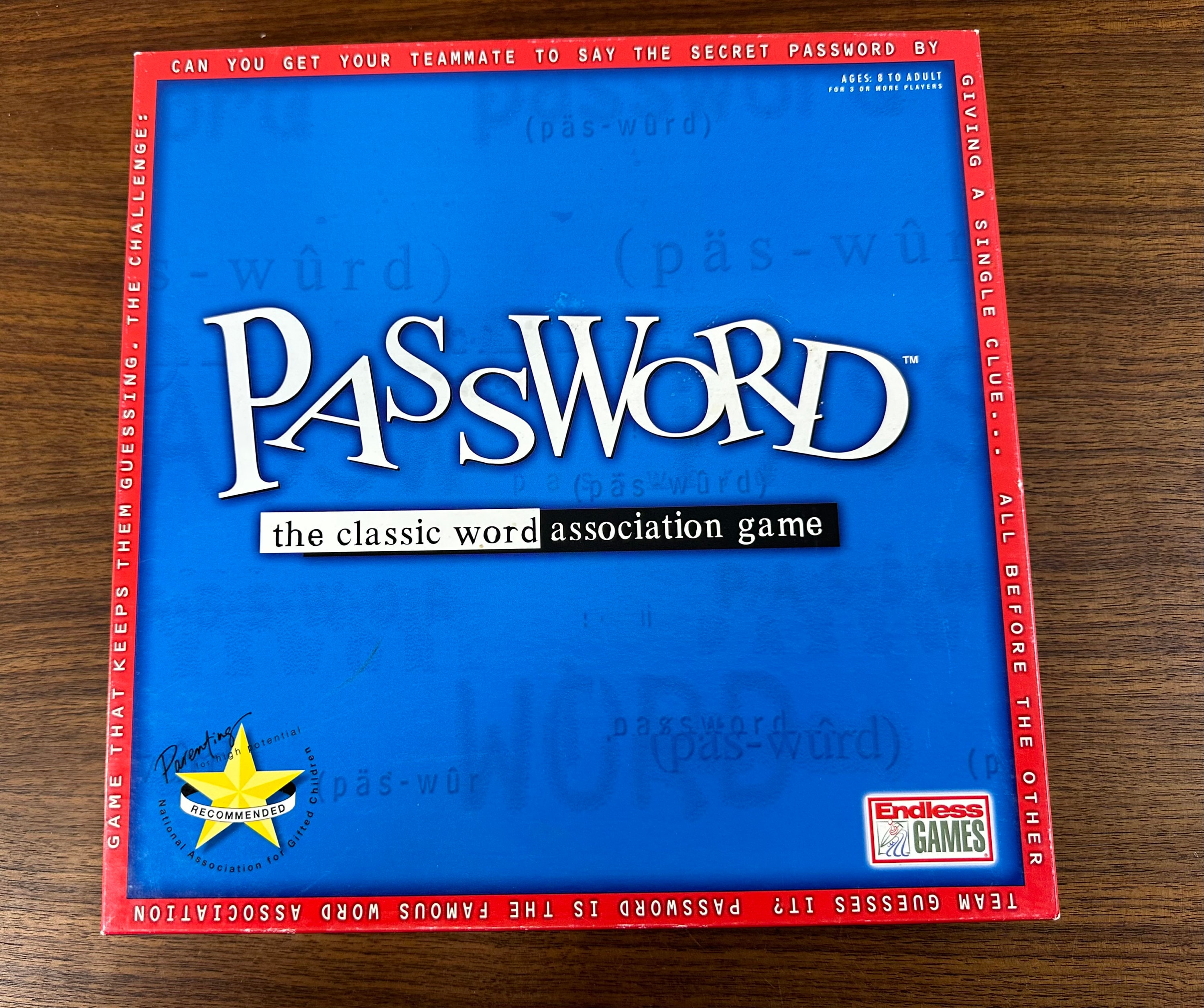 Password Table Game Audition