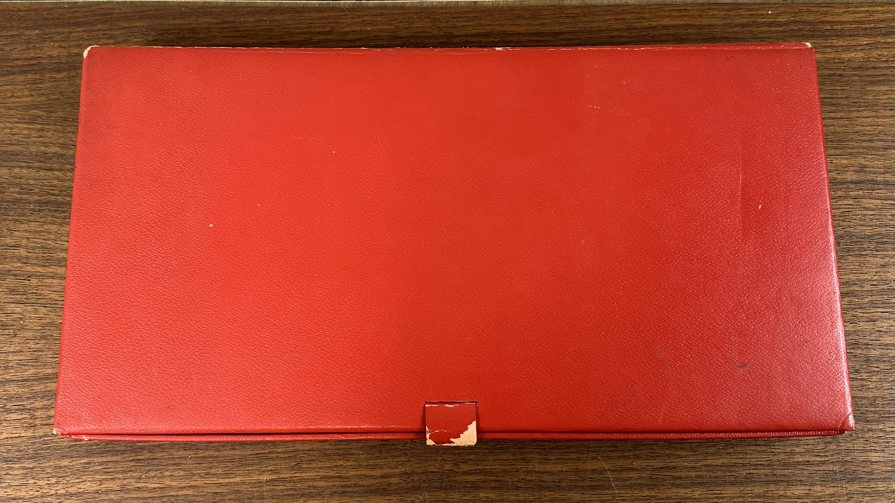 Vintage 1953 Deluxe Scrabble (1st Production Run) Newton Conn. Red ...