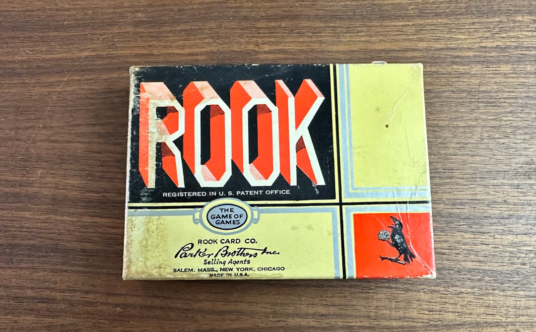 Vintage 1943 Rook Card Game by Parker Brothers - Great Vintage ...