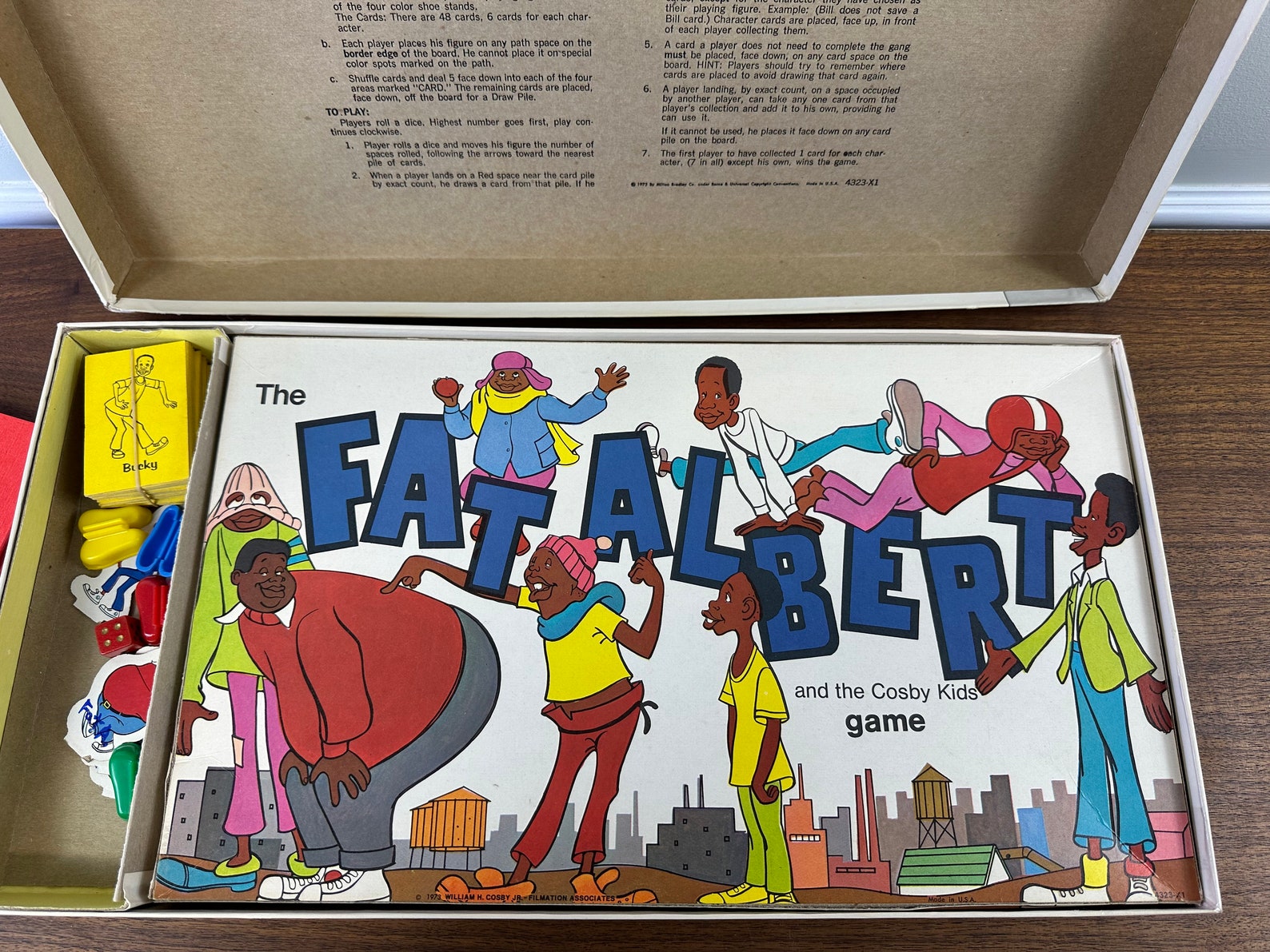 Vintage 1973 Fat Albert Board Game - Complete - Etsy