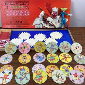 Vintage 1967 Larry Harmon Bozo the Clown Board Game With Additional ...