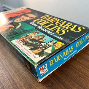 Vintage 1969 Barnabas Collins Dark Shadows Game by Milton Bradley ...