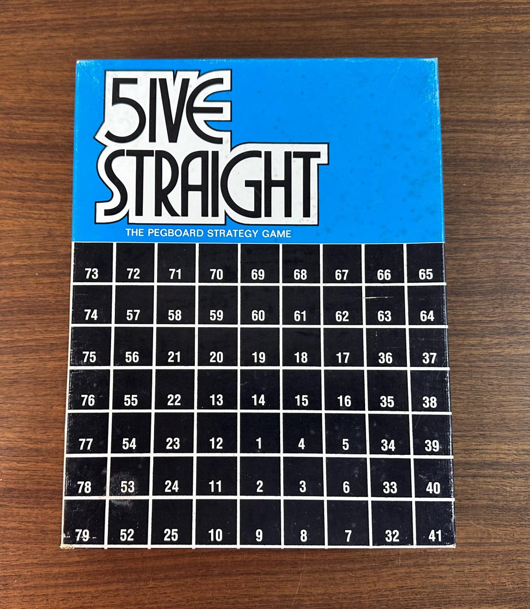 Vintage 1968 5ive Straight Game by Skor-mor - Complete - Unplayed but ...