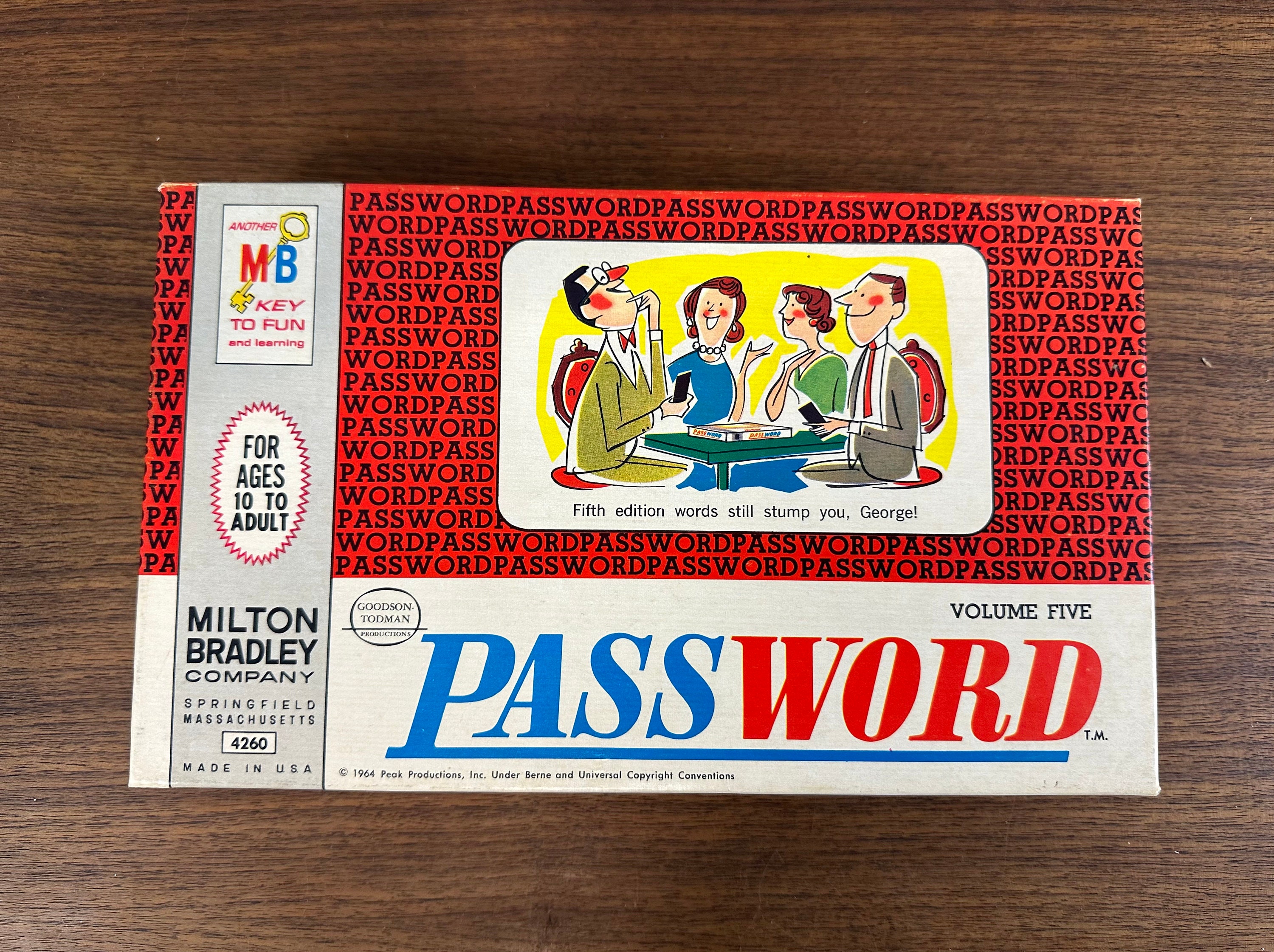 Password Table Game Audition