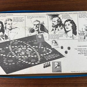 Vintage 1977 Flash Gordon - the Board Game by Waddingtons- Complete ...