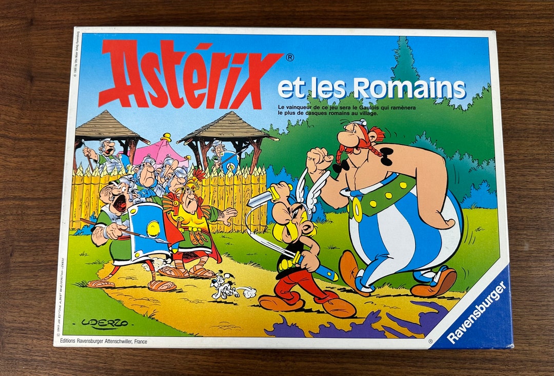 Vintage 1990 Asterix and the Romans - French/belgian Comic (bande ...