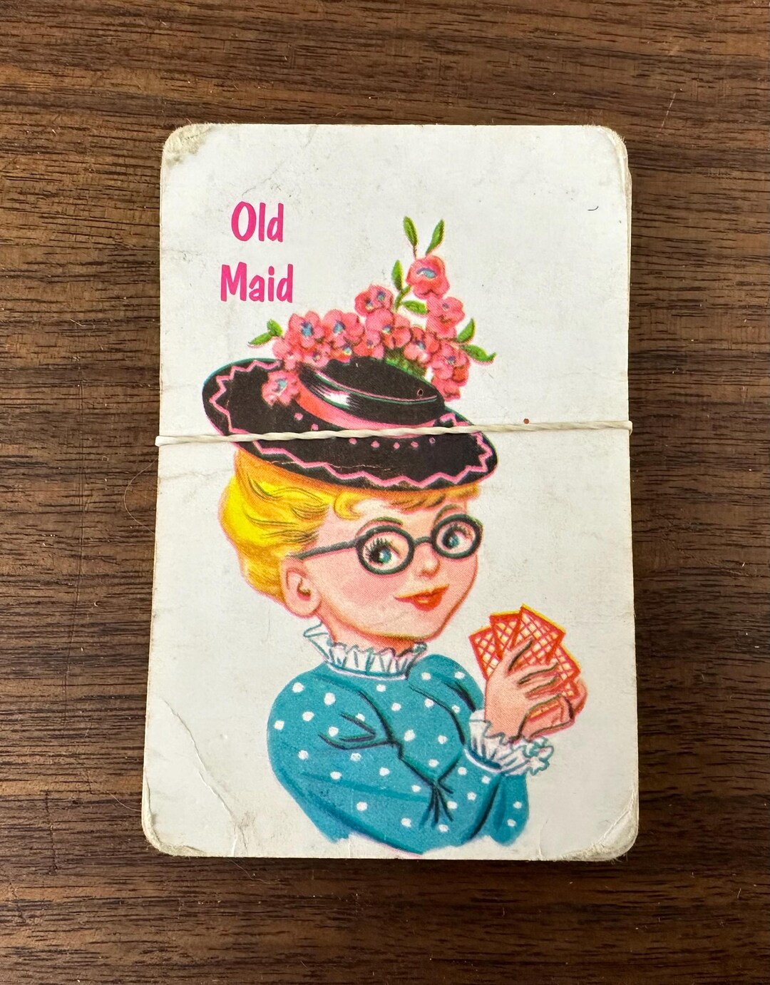 Vintage 1950s Old Maid Card Game by E.E. Fairchild - 18 Matching Sets ...