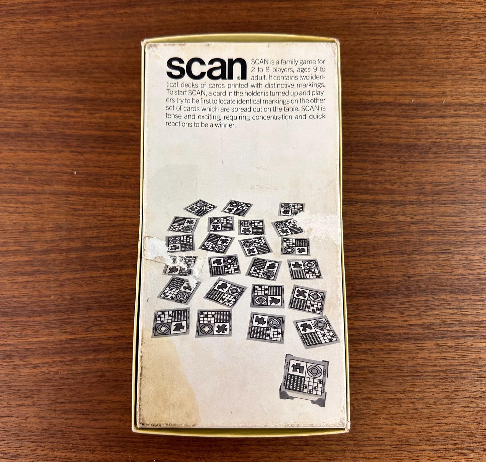 Vintage 1970 Scan - Memory Game by Parker Brothers - Complete - Etsy