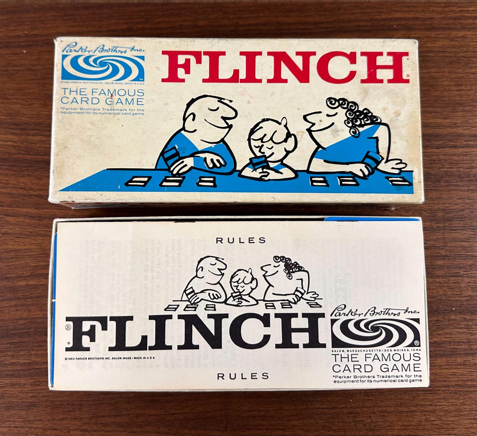 Vintage 1963 Flinch Card Game by Parker Brothers Complete - Etsy