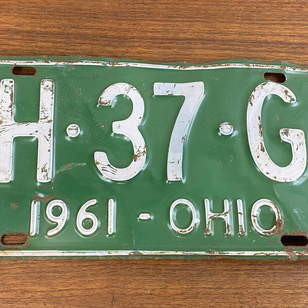 1961 License Plates - Etsy