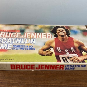 Vintage 1979 Bruce Jenner Decathlon Game by Parker Brothers - Complete ...